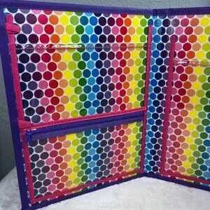 Lisa Frank | Office | Lisa Frank Tikanni Husky Trifold Portfolio Folder ...